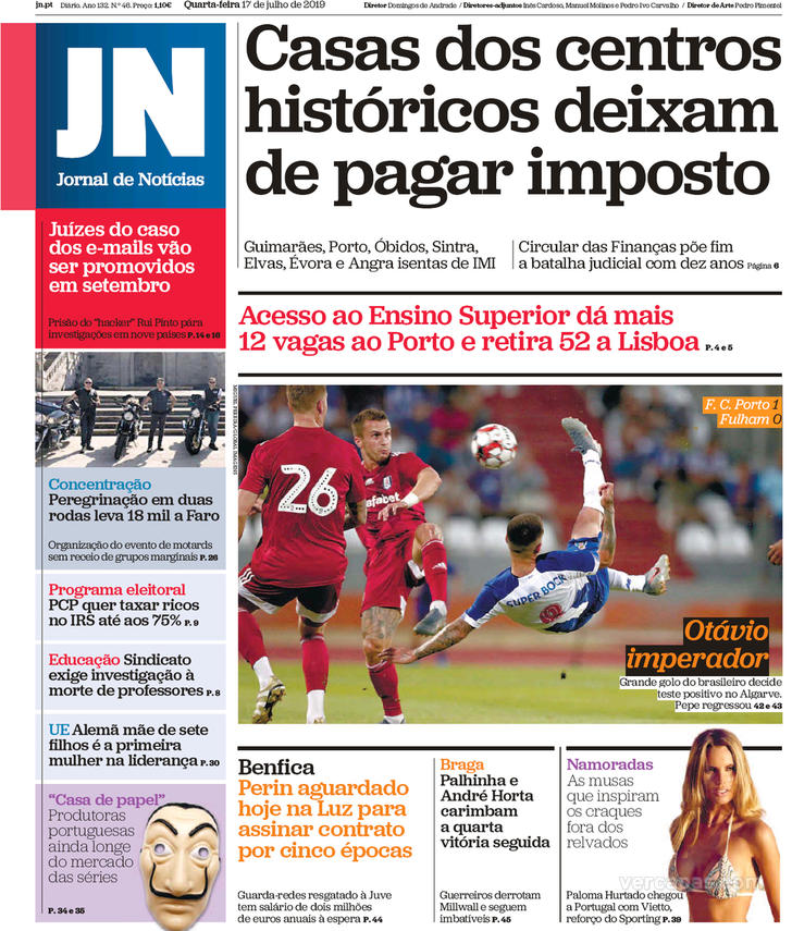 Hoje nas notícias: IMI, cinzeiros e ensino superior – ECO