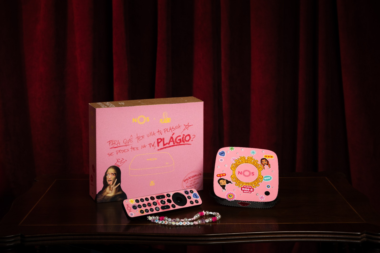 Nos e Plágio assinalam dia internacional da televisão com box e comando ...