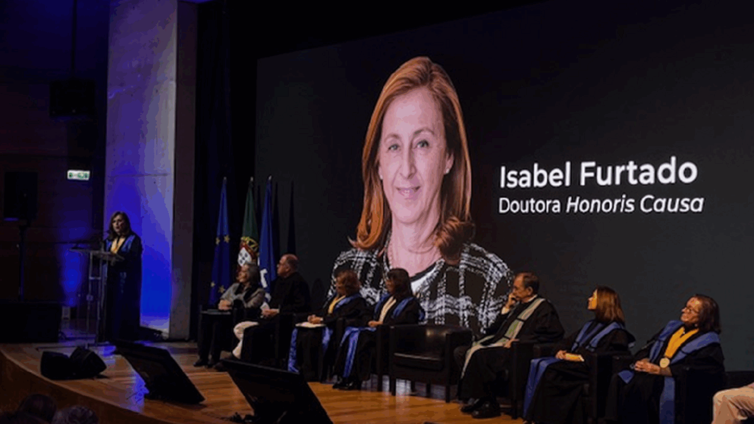 Isabel Furtado recebe título de Doutor Honoris Causa do ISCTE – ECO