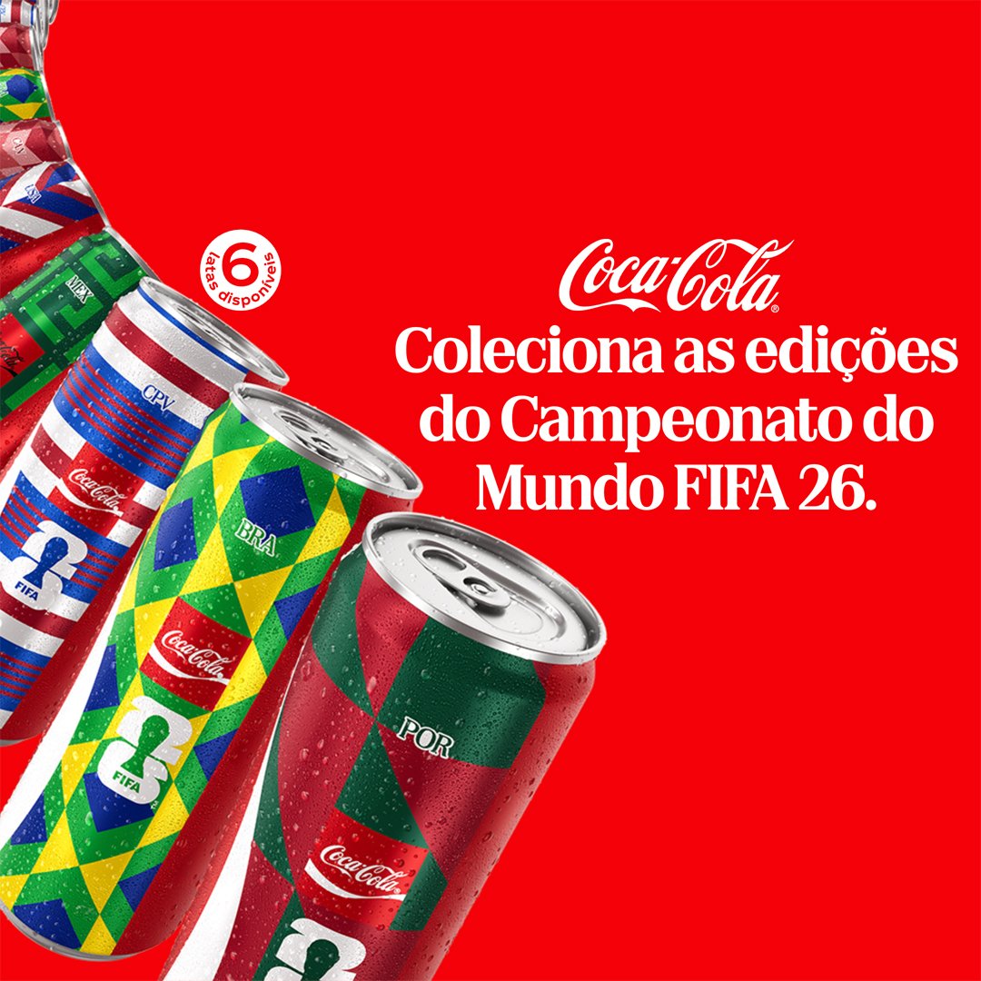 Coca-Cola celebra Mundial de Futebol com embalagens colecionáveis e ...