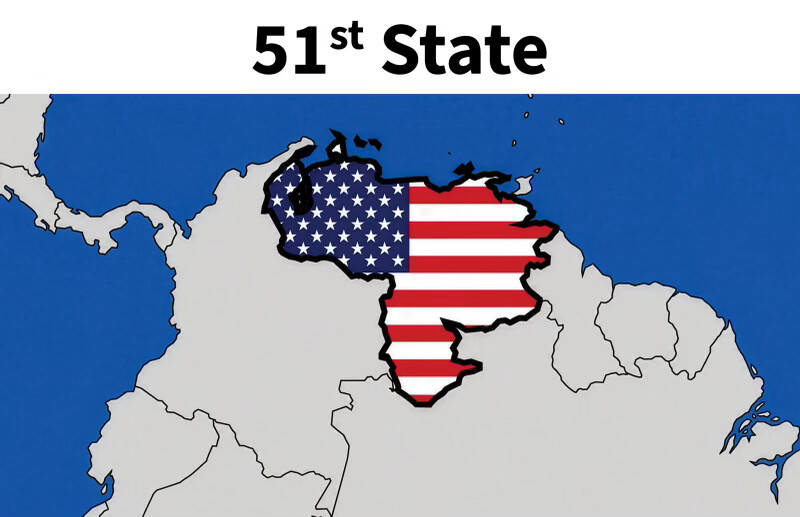 Trump sugere anexação da Venezuela como 51.º estado norte-americano ...
